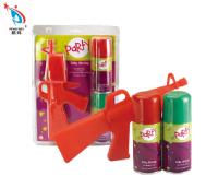 China Multiscene Tinplate Silly String Spray Gun Practical For Wedding for sale
