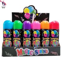 China 52x150mm Silly String Spray Can Durable Multicolor For Wedding for sale