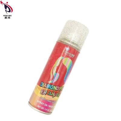 中国 150ml帯電防止金の毛のきらめきは友好的な無臭のEcoに吹きかける 販売のため