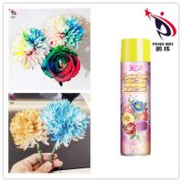 China Multicolor Nontoxic Flower Paint Spray Multifunctional Water Based for sale