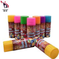 China Crazy Silly String Spray Biodegradable Flame Retardant Party Streamer for sale