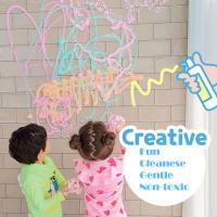 China OEM Baby Bubble Foam Spray For Relaxing Coloring Patterns for sale