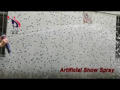 Tin Bottle Artificial Snow Spray Foam Big Capacity Easy Clean For Party