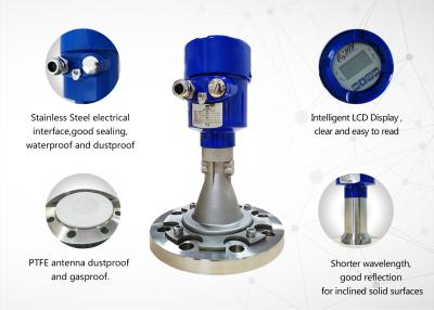 Cina NYRD-PB-C accuratezza ±3 mm sensore radar ad alta precisione del livello dell'acqua per liquidi in serbatoio e particelle solide in vendita