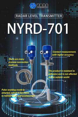 China NYRD 701 30m Contactable Guided Wave Radar Level Meter para líquido de corrosão forte à venda