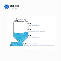 China High Precision Tuning Fork Liquid Level Sensor  Water Vibration Fork Level Switch Reliable DPDT Relay Output Leve for sale