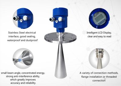 中国 防爆グレード エキシア Il C T6 Ga/ Exd ia lIC T6 Gb信号出力 4...20mA/HART ((2/4) RS485/Modbus... アンテナ素材 316L 販売のため