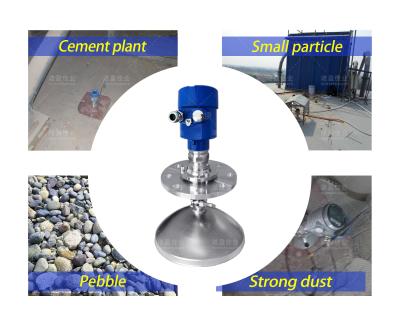 China Hot Sales 80GHz Radar Material Level Sensor High Level Sensor for Grain Silo for sale