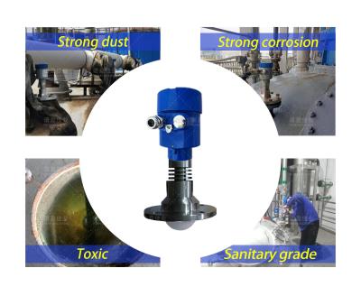 China Strong Corrosive Liquid Non Contact 26GHz NYRD-TJ-A Radar Water Level Sensor Measurement Transmitter Applications: crystallize, condensation, toxic, strong corrosion,hygienic grade, etc. for sale