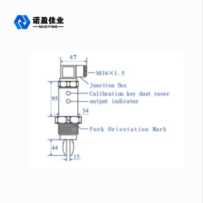 Chine NUOYING NYYCUK-A réglage de la fourchette de niveau Commutateur d'instrumentation -40~+80°CC Stress du processus:<2,0MPa Connexion du processus: fil, bride (facultatif) à vendre