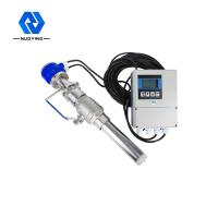 China Insertion Type Electromagnetic Flow Meter Upper Empty Alarm AC220V for sale