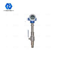 China Insertion Type Electromagnetic Flow Meter Upper Empty Alarm AC220V for sale