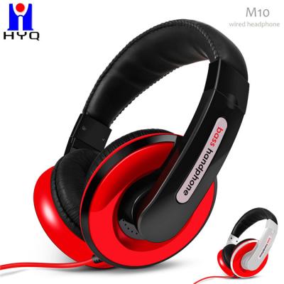 Cina ABS Bass Wired Earphones pesante 1.2m sopra le cuffie dell'orecchio con Mic Wired in vendita