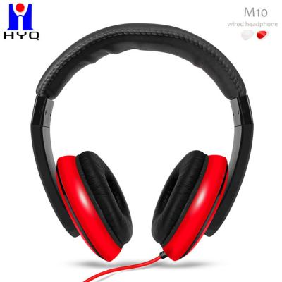 Cina ABS Bass Wired Earphones pesante 1.2m sopra le cuffie dell'orecchio con Mic Wired in vendita