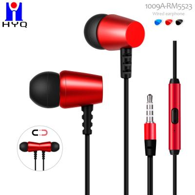 Cina Il metallo rotondo del cavo ha fissato il rumore delle cuffie 10mw che annulla Earbuds per Iphone in vendita
