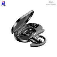 China IPX5 Earhook Business Bluetooth Earphone V5.0 500mAh Battery 10H Music for sale