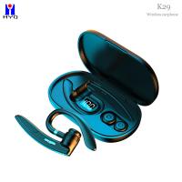China IPX5 Earhook Business Bluetooth Earphone V5.0 500mAh Battery 10H Music for sale