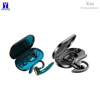 China IPX5 Earhook Business Bluetooth Earphone V5.0 500mAh Battery 10H Music for sale