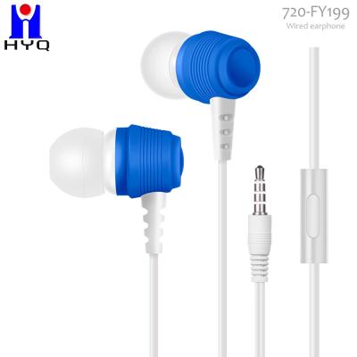 Cina controllo pesante della spina 10mW Bass Wired Earphones With Volume di 3.5mm in vendita