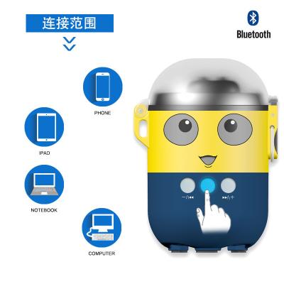 Cina Altoparlante senza fili creativo di Bluetooth del fumetto dei servi di TWS BT5.0 Earbuds con la Banca di potere 1000mAh in vendita