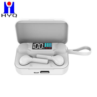 Cina V5.0 Tws Earbuds senza fili con potere visualizzano la cuffia avricolare ad alta fedeltà di 2600 mAh della Banca a comando a tocco di potere in vendita