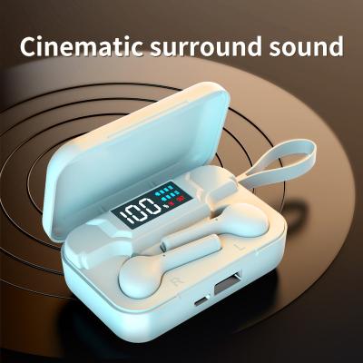 Cina V5.0 Tws Earbuds senza fili con potere visualizzano la cuffia avricolare ad alta fedeltà di 2600 mAh della Banca a comando a tocco di potere in vendita