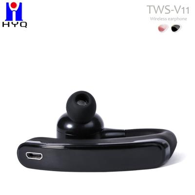Cina Appoggio lungo di veri Bluetooth del trasduttore auricolare di TWS singoli affari senza fili di Earhook in vendita
