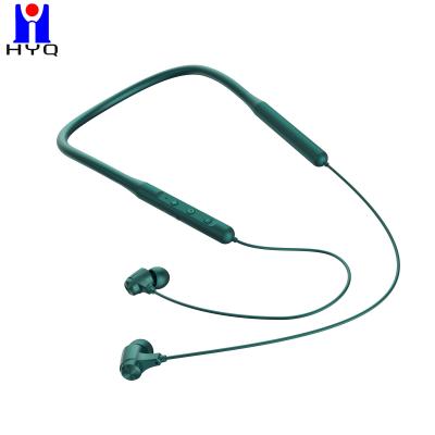 Cina Collegamento multi- del punto delle cuffie verdi di Crystal Clear Calls Foldable Neckband Bluetooth in vendita