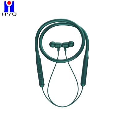Cina Collegamento multi- del punto delle cuffie verdi di Crystal Clear Calls Foldable Neckband Bluetooth in vendita