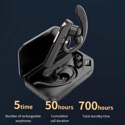 Cina Un'attaccatura rotabile stereo senza fili dell'orecchio del trasduttore auricolare di Bluetooth di affari laterali in vendita