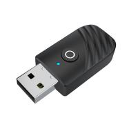 China USB Bluetooth 5.0 Wireless Audio Transmitter Receiver Adapter 10m Range Black for sale