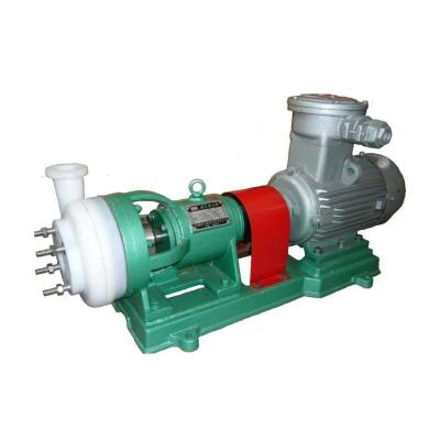 China FSB macromolecule material transfer corrosive liquid pump chemical centrifugal pump for sale