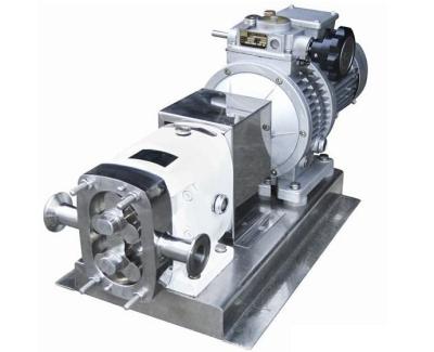 China Rotary Lobe sanitary stainless steel food grade pump for sale
