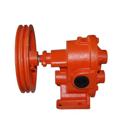 China BP stainless steel belt pulley driven gear pump for sale
