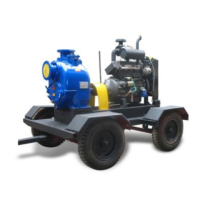 China movable Diesel Engine Driven Self Priming Water Pump for sale