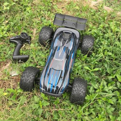 China Blue Shell  1/10 Scale Electric RC Truggy /  RC Car  Model  4WD  With 20.1 Inch for sale