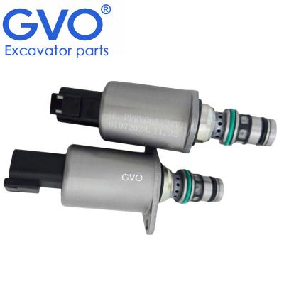 China 1013365 Main Pump Proportional Solenoid Valve Hydraulic Pump Solenoid Valve 24V for SY215 SY235 SY335 Excavator Electrical Part for sale