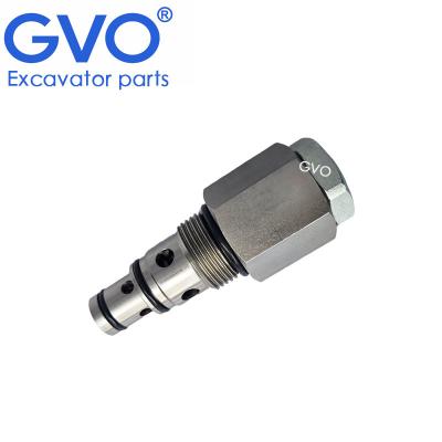 China Pilot Relief Valve Filter Seat Main Cannon Main Overflow Safety Valve for E320C D E323 E329 E330 E336 Excavator Machinery Parts for sale