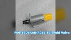 F06-12D1AAB-A01B F03-12D9AAC-A01 Solenoid Valve F01-12D1A25 F01-24D1A25-A00 for Excavator XE60 XE75
