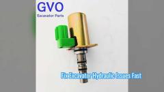 Hydraulic Pump Solenoid Valve YT35V000005F1 for SK60 SK70 SK75