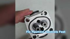 Hitachi ZX50 ZX55 ZX60 ZX70 Excavator Parts Pilot Pump Gear Pump PVK-2B-505