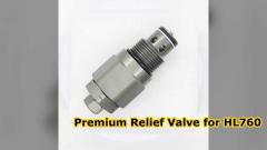 XKAY-01003 XKAY-01012 Auxiliary Relief Valve Control Valve Hydraulic Safety Valve HL760-7 HL760-9