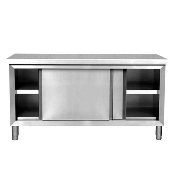 Quality Stainless Steel Table Cabinet For Kitchen Stainless Steel Workbench for sale