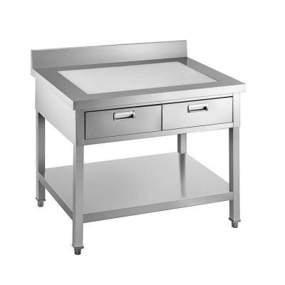 Китай 0.8 1.0 1.2 1,5 мм толщина Рабочая скамейка кухня из нержавеющей стали с 3 ящиками продается