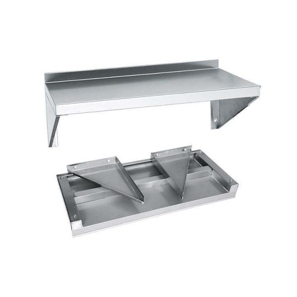 Quality OEM Stainless Steel Plate Rack Wall Mounted Kitchen Draining Trays Easily for sale