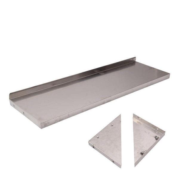 Quality OEM Stainless Steel Plate Rack Wall Mounted Kitchen Draining Trays Easily for sale