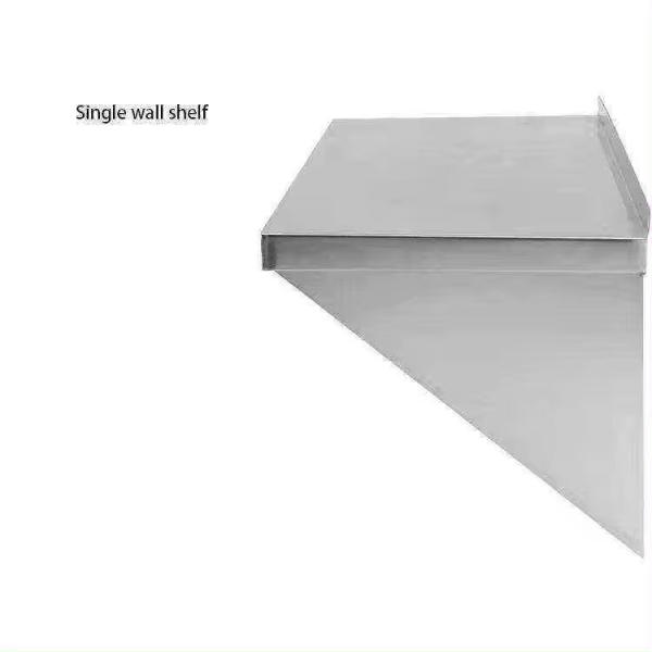 Quality SS Commercial Kitchen Wall Mounted Shelving Industrial Grade Metal Shelf NSF for sale