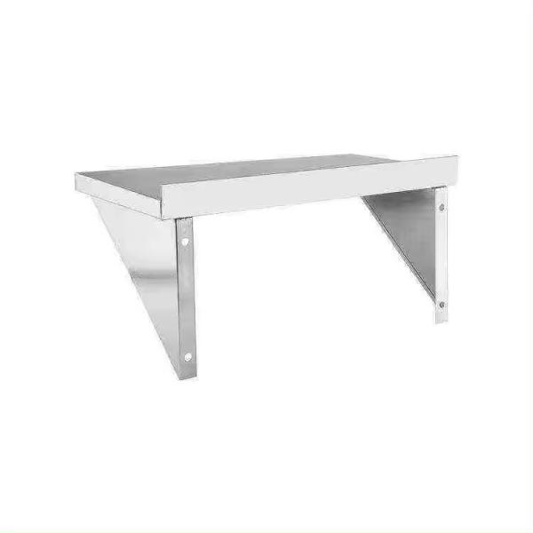 Quality SS Commercial Kitchen Wall Mounted Shelving Industrial Grade Metal Shelf NSF for sale