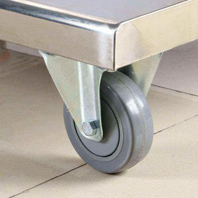 Cina 304 in acciaio inossidabile carrello pieghevole a letto piatto dimensioni personalizzate carrello pieghevole a letto piatto in vendita