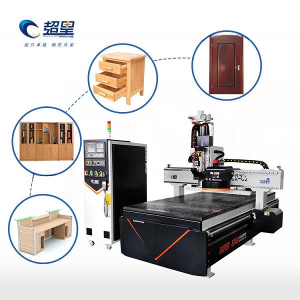 Quality Disc CNC Woodworking Router Machine Automatic Tool Changing For Furniture Making for sale
